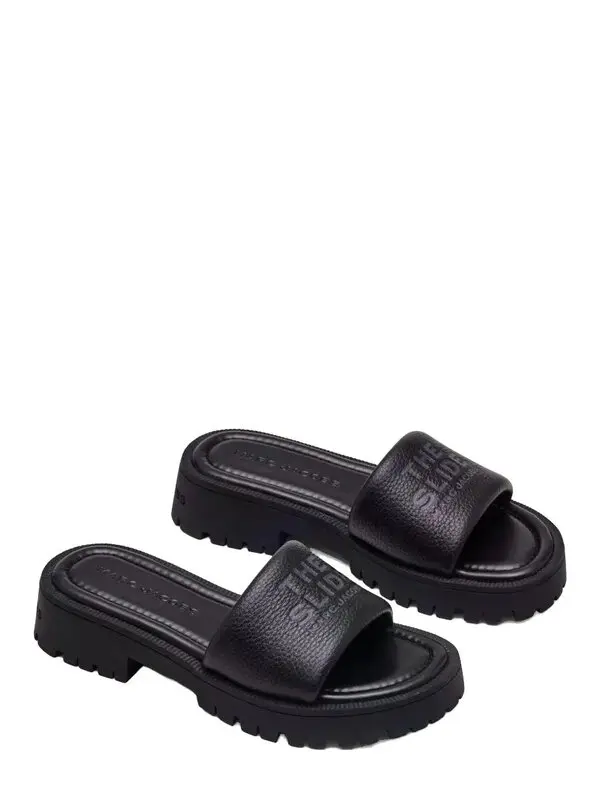Marc Jacobs Lug Sole Slide - Black