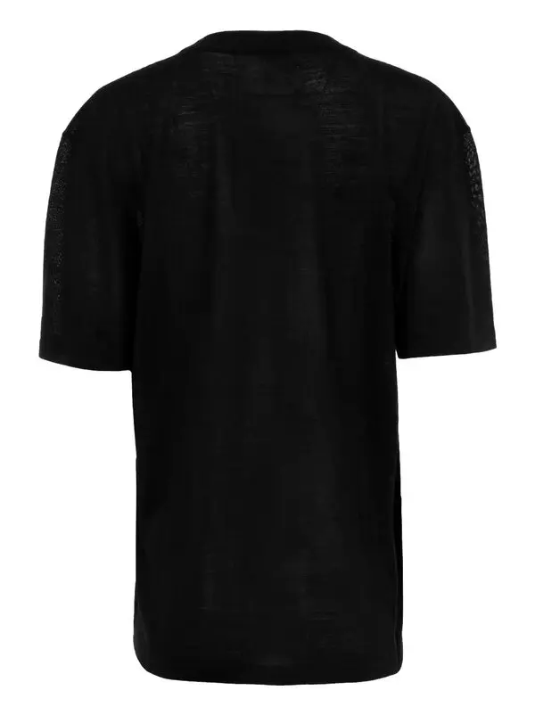 ARMARIUM Viky Merino Wool Top - Black