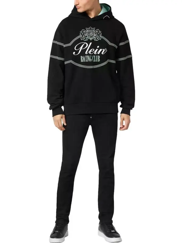 Philipp Plein Racing Club Hoodie - Black