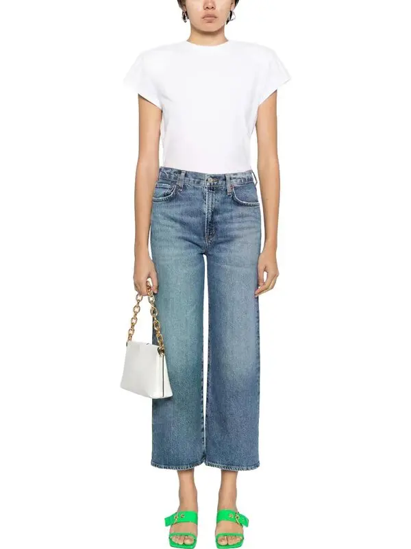 AGOLDE Harper Cropped Jeans - Blue