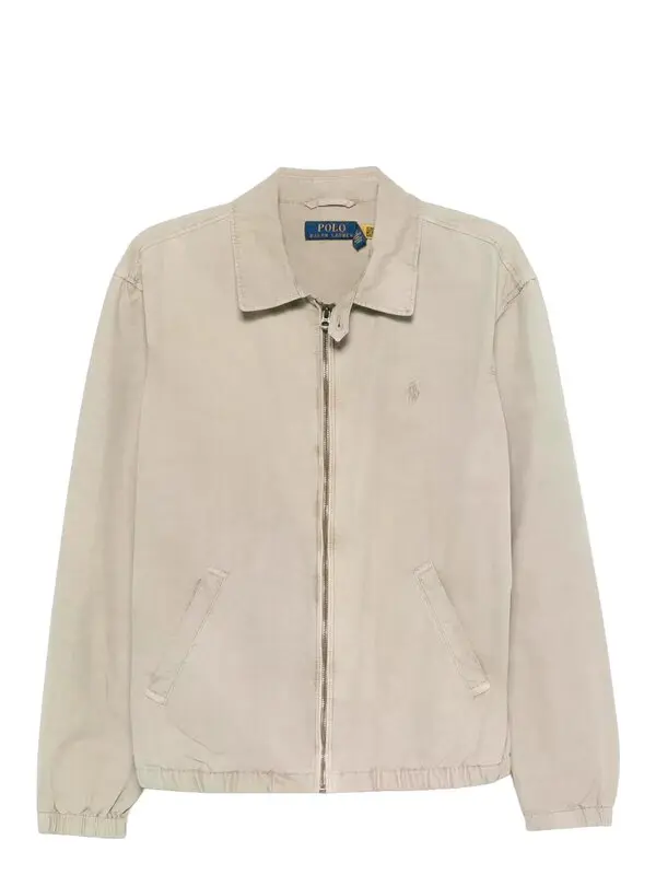 Polo Ralph Lauren Polo Pony Motif Zip Jacket - Green