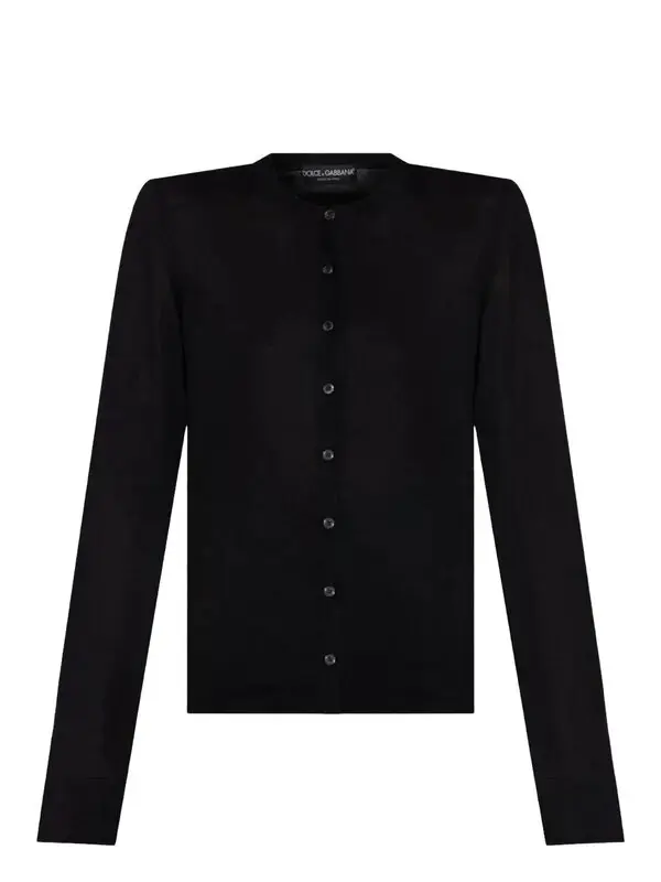 Dolce & Gabbana Dna Button-up Cardigan - Black