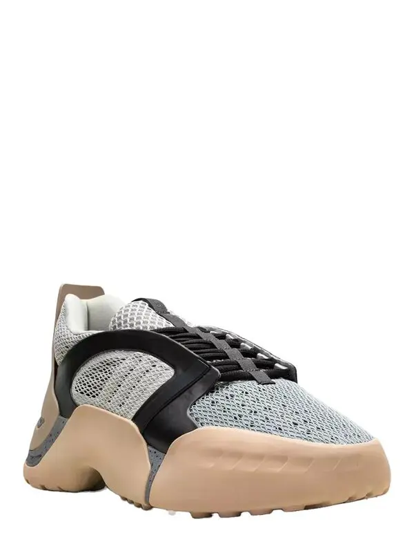 Adidas X Dingyun Zhang Kouza Ash Green Earth Sneakers - Silver