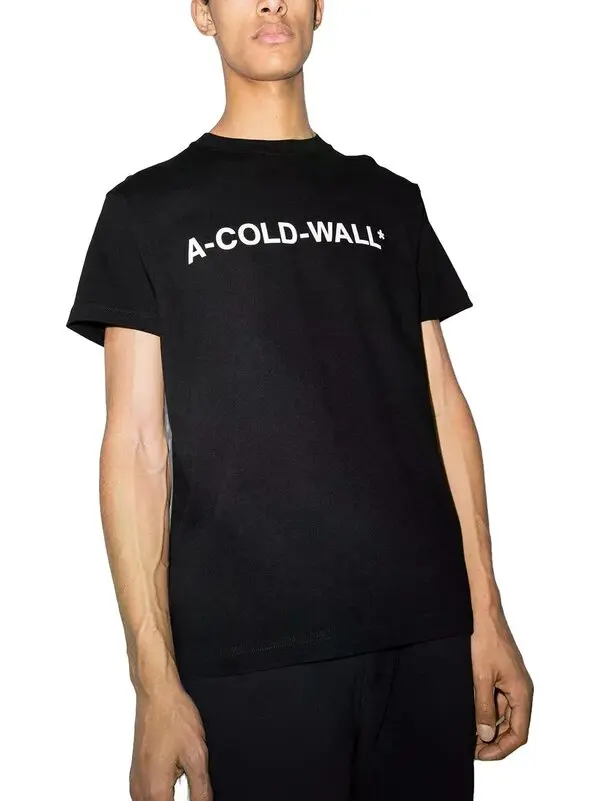 A-COLD-WALL* Logo-print Cotton T-shirt - Black