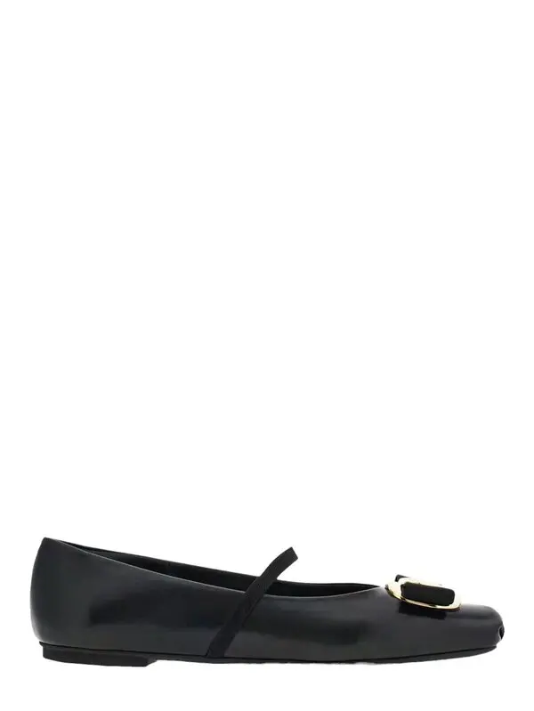 FERRAGAMO New Vara Ballet Flat - Black