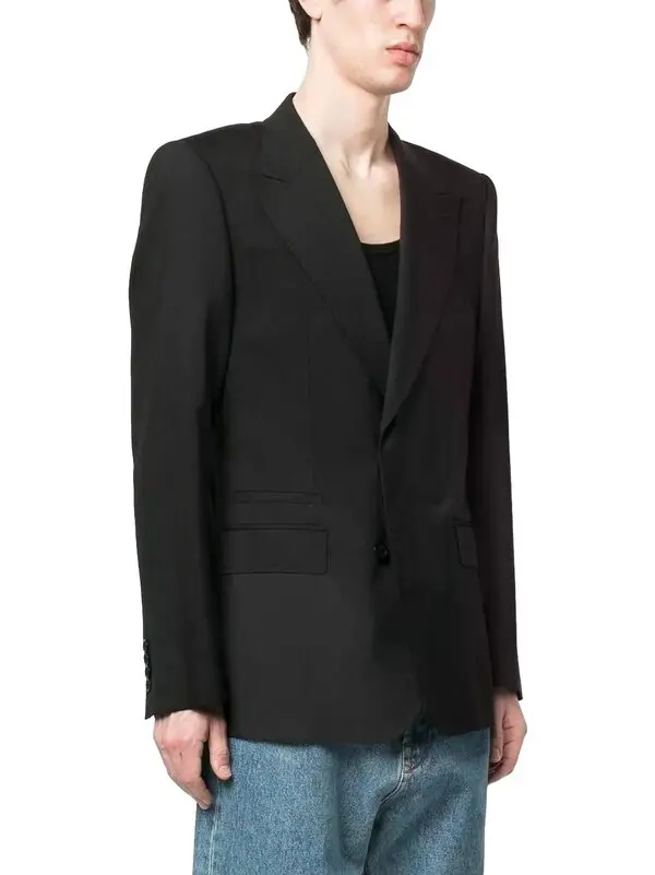 Dolce & Gabbana Sicilia-fit Double-breasted Blazer - Black