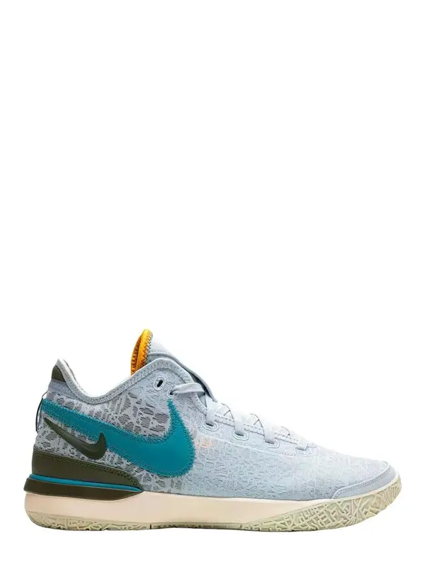 Nike Zoom Lebron Nxxt Gen Tint Lace-up Sneakers - Blue