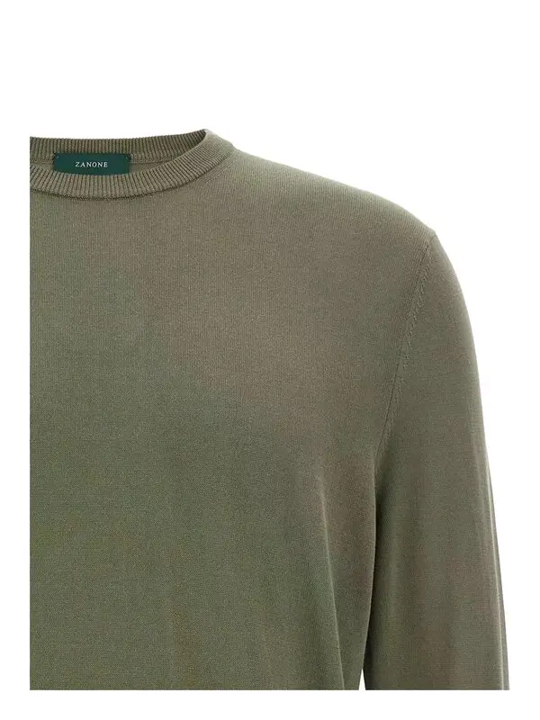 ZANONE Cotton Sweater - Green