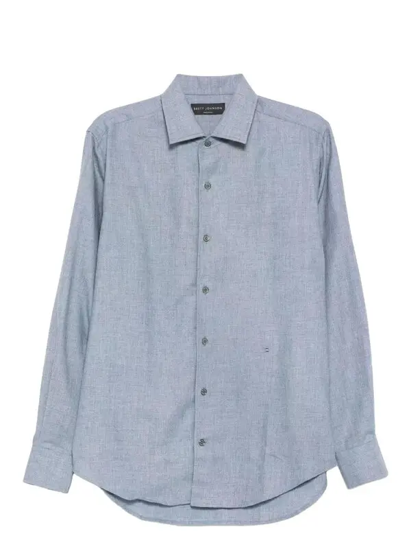 BRETT JOHNSON Casual Shirt - Blue