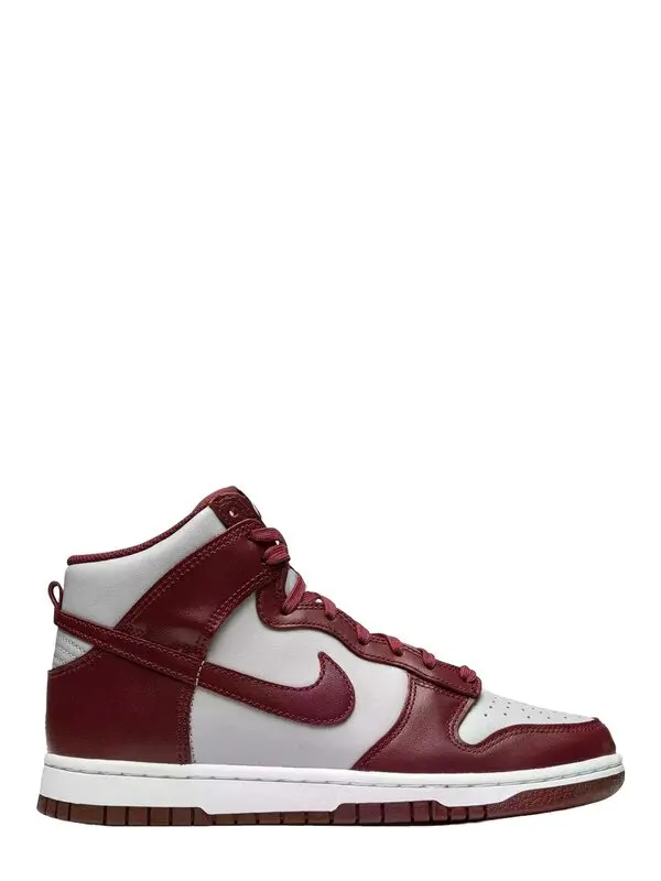 Nike Dunk Hi Retro Dark Beetroot Sneakers - Red