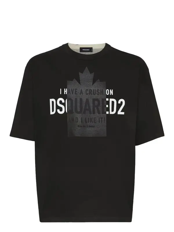 Dsquared2 Logo-print T-shirt - Black