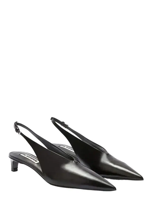 JIL SANDER Slingback Pumps - Black