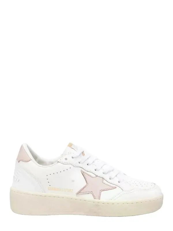 GOLDEN GOOSE Ballstar 2 Lace-up Sneakers - Neutrals