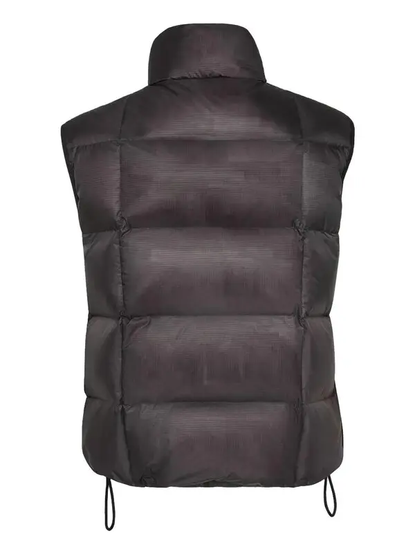 Dsquared2 High-neck Padded Vest - Black