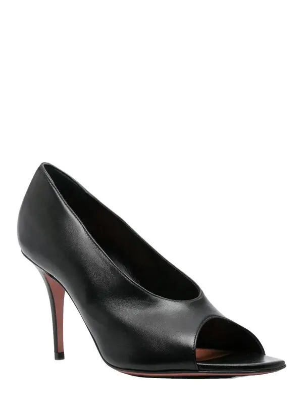 Amina Muaddi 90mm Julianne Pumps - Black