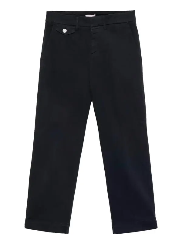 Liu Jo Cropped Chinos - Blue