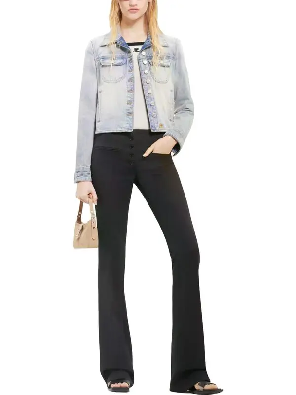 COURREGES Trucker Denim Jacket - Blue