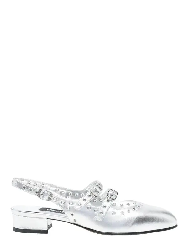CAREL Queen Ballet Flats - Silver