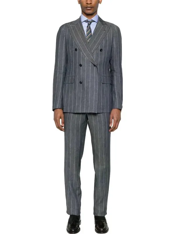 Canali Buttoned Shirt - Blue