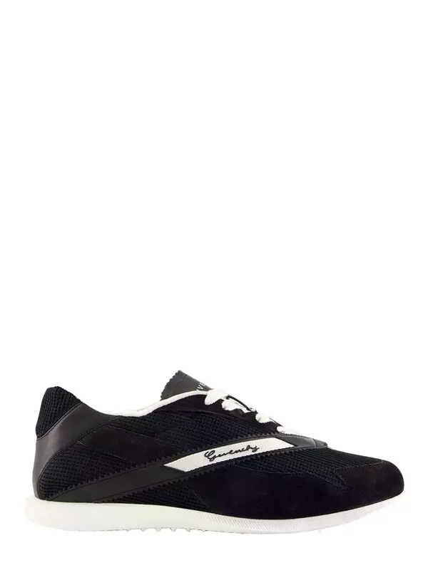 Givenchy Logo Lace-up Sneakers - Black