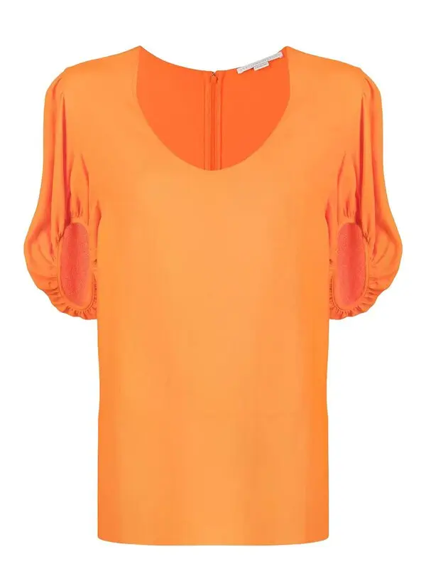 Stella McCartney Puff-sleeve Top - Orange