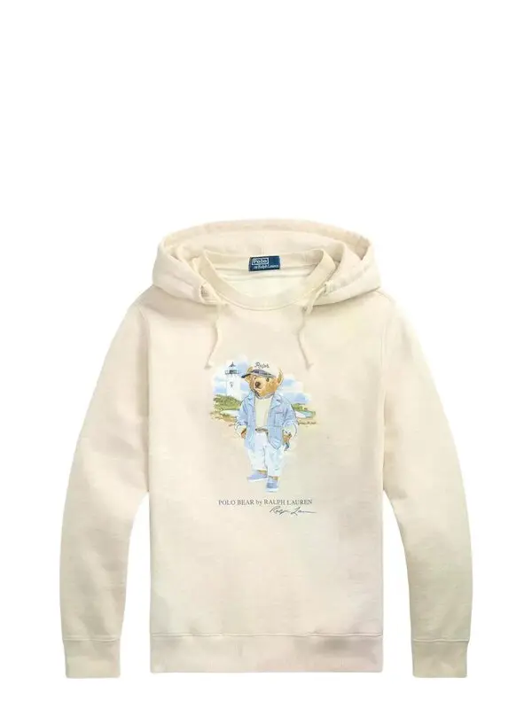 Polo Ralph Lauren Bear-motif Hoodie - Neutrals