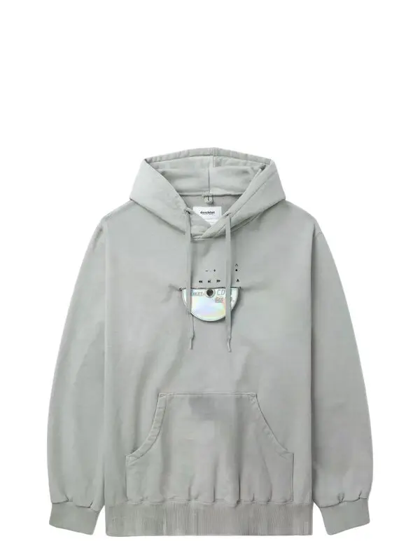 DOUBLET Cotton Jersey Hoodie - Grey