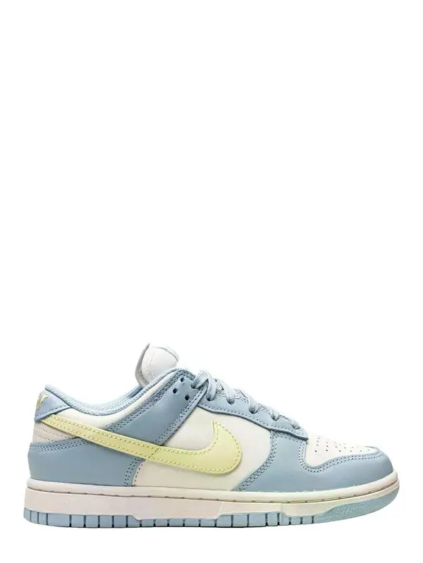 Nike Dunk Low Ocean Bliss Citron Tint Sneakers - Blue