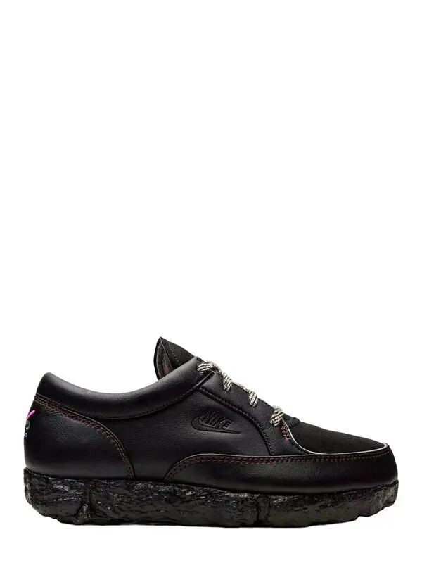 Nike Be-do-win Panelled Leather & Suede Sneakers - Black