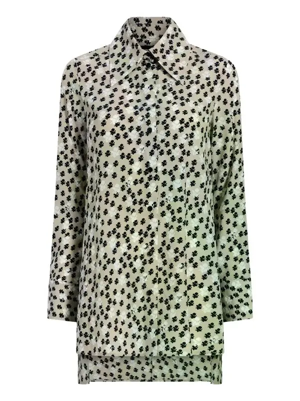 Proenza Schouler Emmeline Printed Shirt - Neutrals