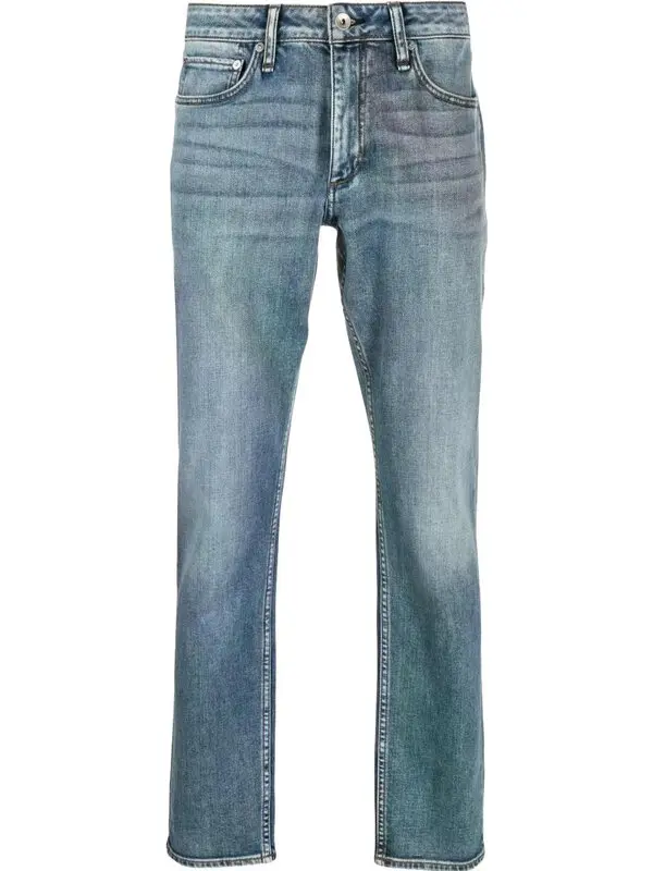 Rag & Bone Straight-leg Jeans - Blue