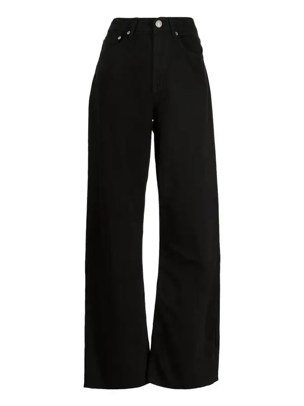 Rag & Bone Logan Wide-leg Trousers - Black