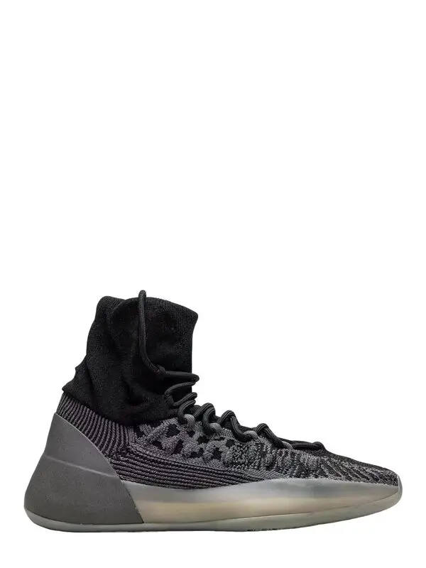 ADIDAS X YEEZY Basketball Knit Slate Blue Sneakers - Black