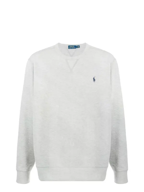 Polo Ralph Lauren Logo Embroidered T-shirt - Grey