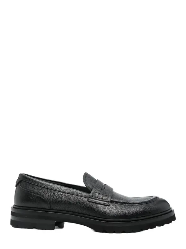 Dolce & Gabbana Leather Loafers - Black
