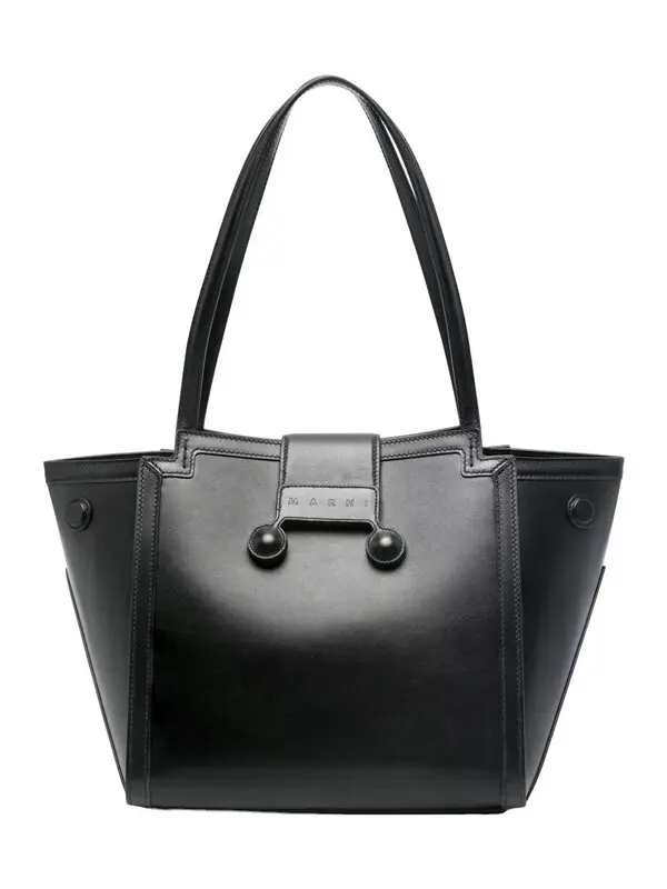 Marni Mini Riviera Tote Bag - Black
