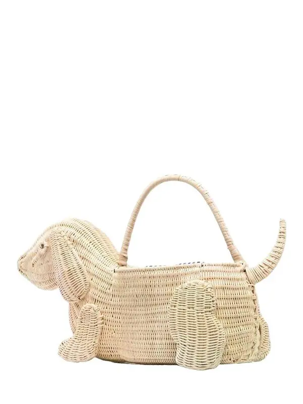 Thom Browne Hector Dog Bag - Neutrals