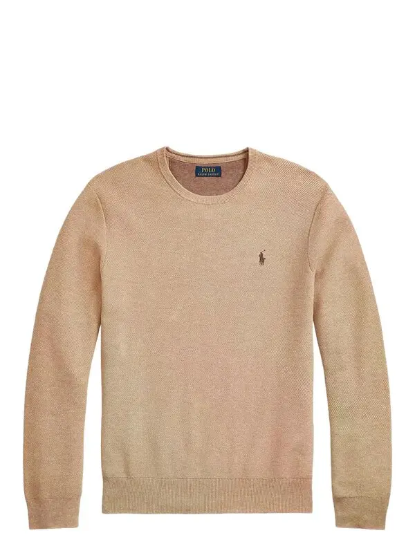 Polo Ralph Lauren Embroidered Jumper - Neutrals