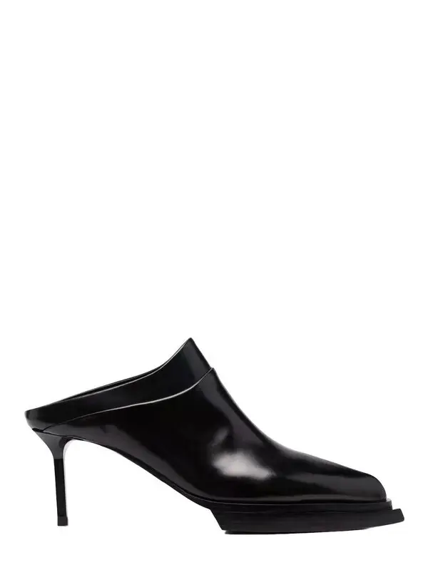 1017 Alyx 9sm Leather Mules - Black