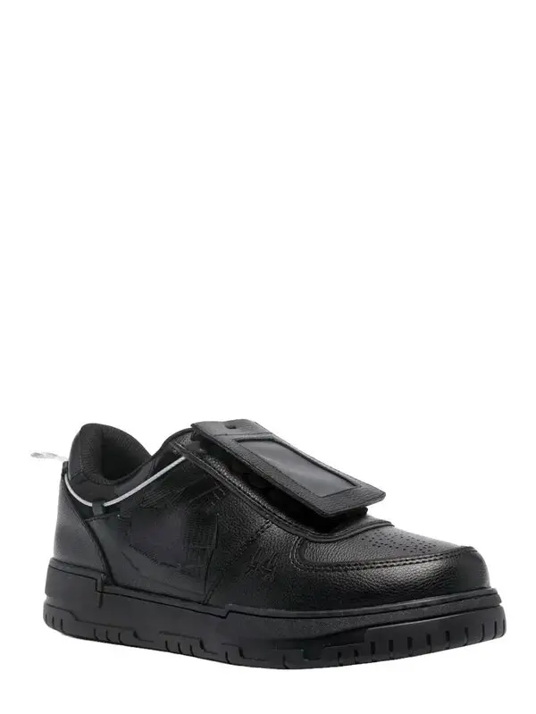 44 LABEL GROUP New Avril Leather Sneakers - Black