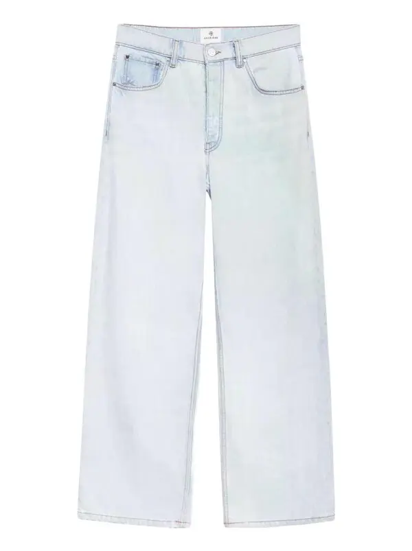 ANINE BING Manon Wide-leg Jeans In Light Wash - Blue