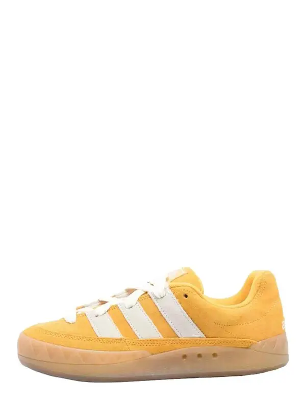 Adidas Adimatic 5 /off White Sneakers - Yellow