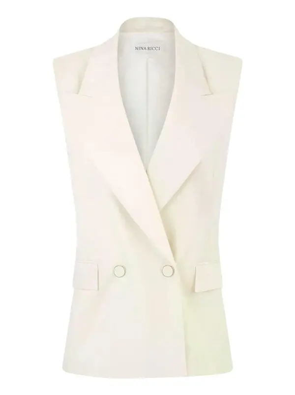 Nina Ricci Double-breasted Waistcoat - Neutrals