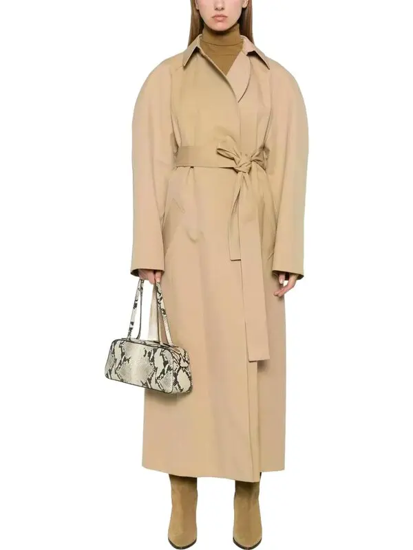 Khaite Roth Trench Coat - Neutrals