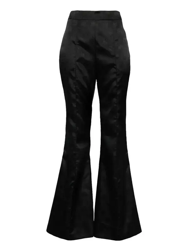 MACGRAW Crest Circa '72 Flared Trousers - Black