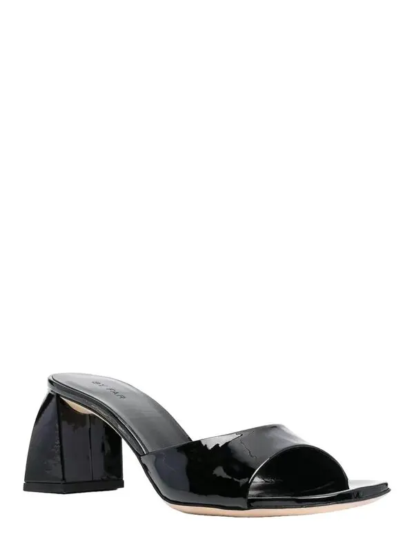 By Far 80mm Romy Sandals - Black