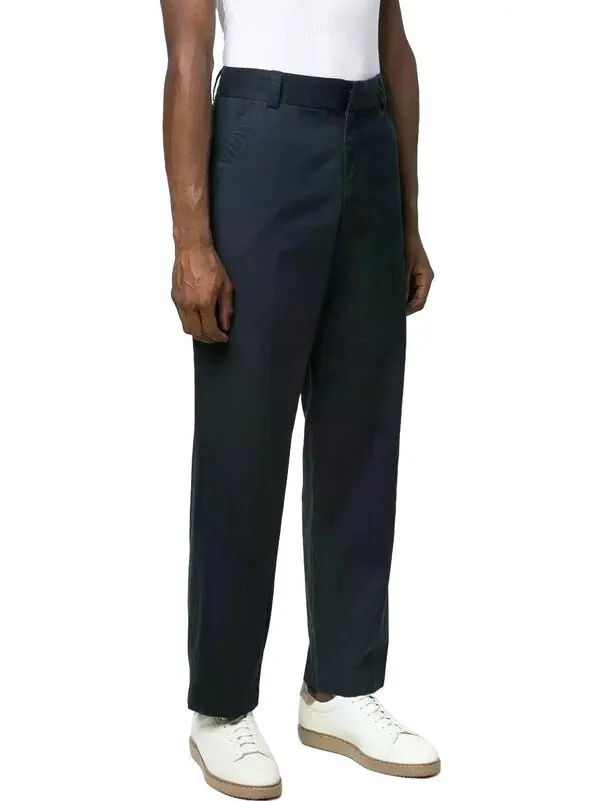Vince Straight-leg Chino Trousers - Blue