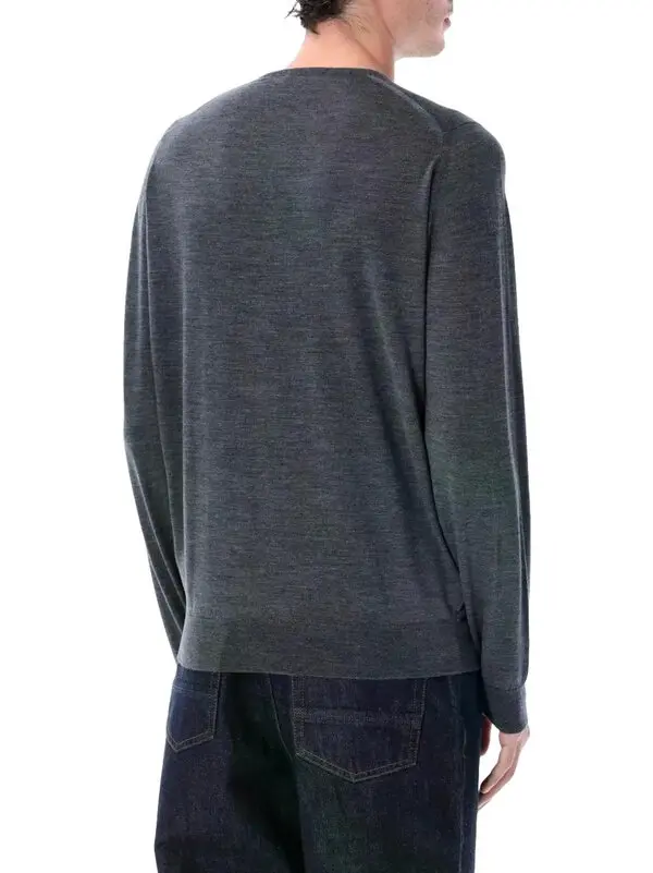 John Smedley Lundy Crew Neck Jumper - Grey