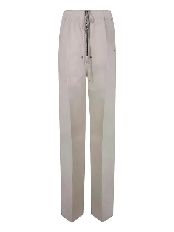 Rick Owens Cotton Trousers - Neutrals
