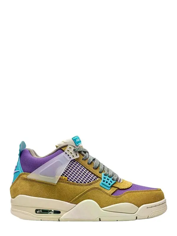 JORDAN X Union Air Retro Sp 30th Anniversary Desert Moss Sneakers - Yellow